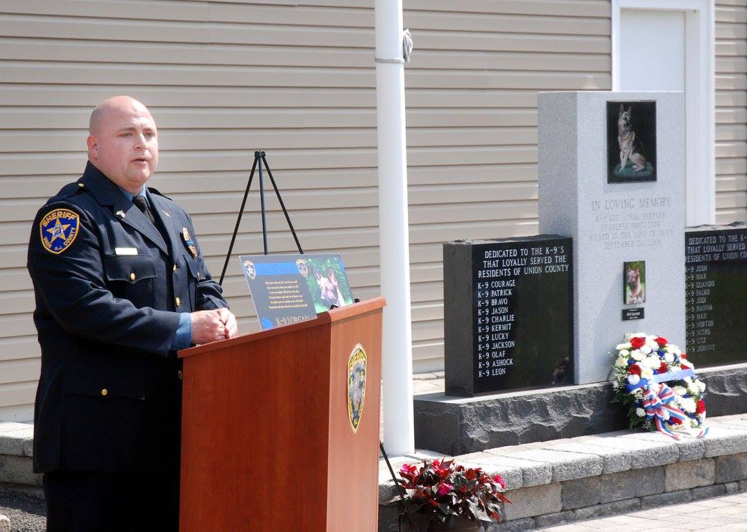 Union County Sheriff’s K-9 Lorcan Remembered at Memorial Service ...