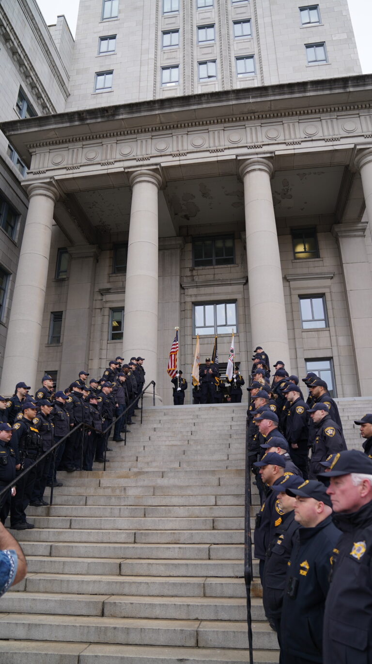 Captain Frank Miller, Sergeant John Gillespie and Sergeant Michael King Walkout Ceremony – Union ...