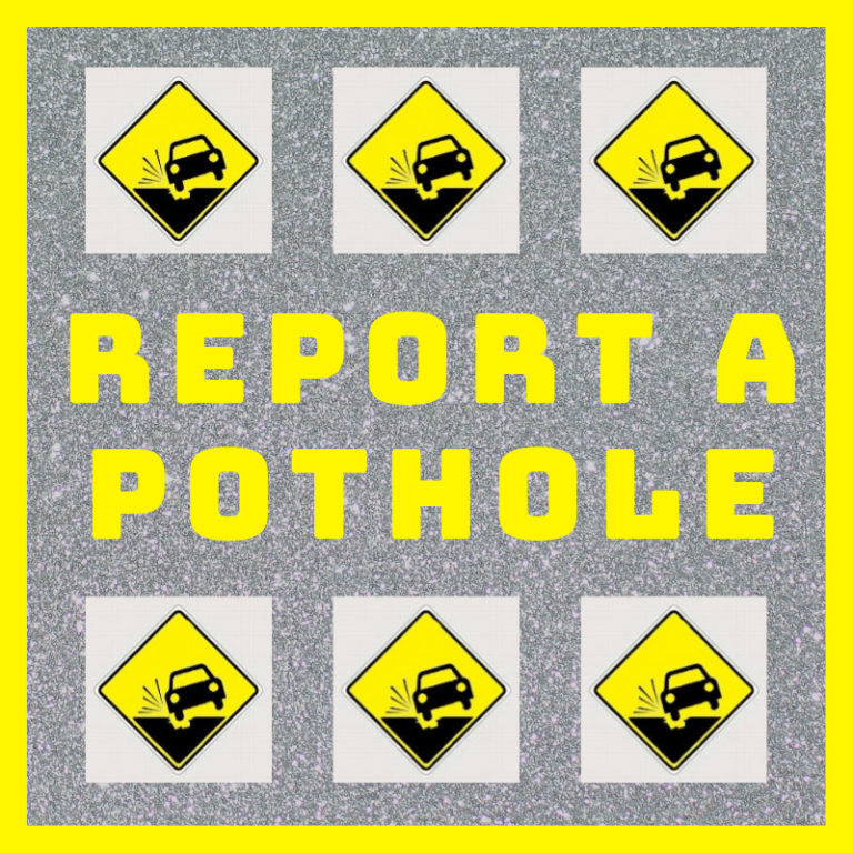 Report a Pothole – County of Union