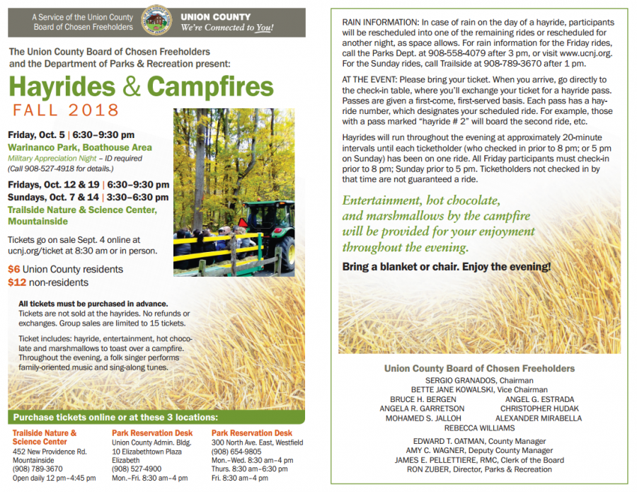 Hayrides and Campfires Tickets on Sale Now Both Online and in Person ...