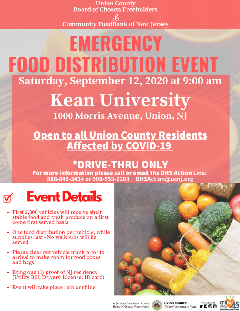 August 2020 – County of Union, New Jersey