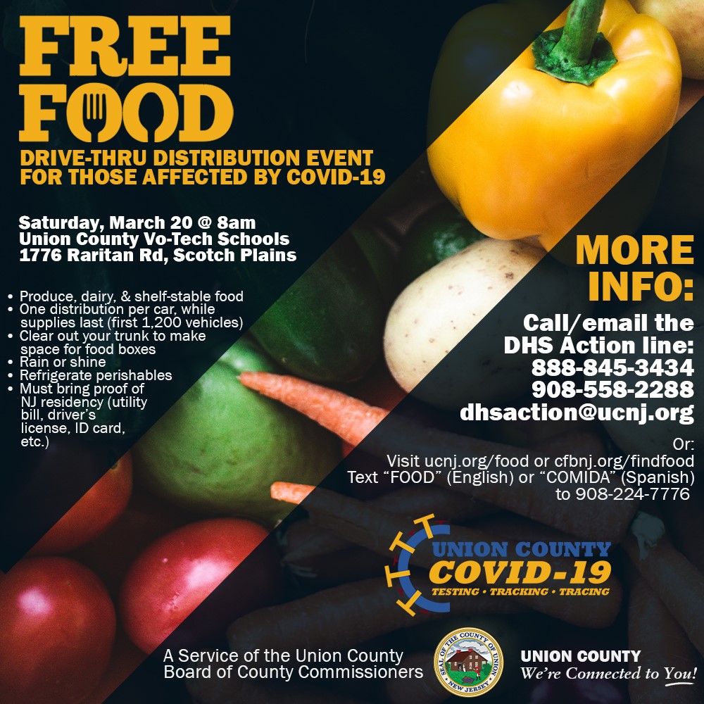 Union County Commissioners Announce COVID-19 Emergency Food ...