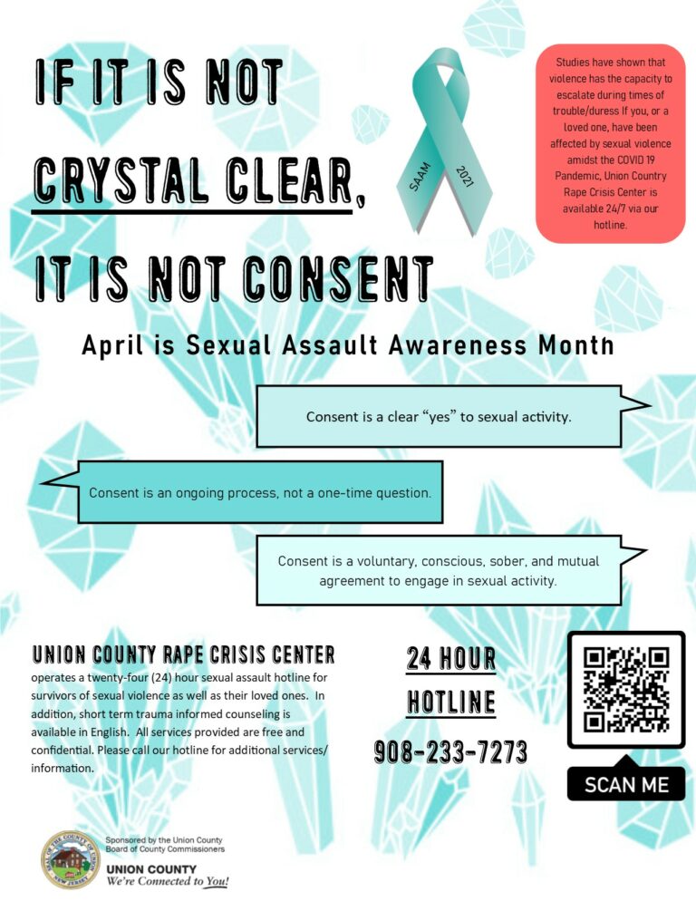 Union County Recognizes April as Sexual Assault Awareness Month ...