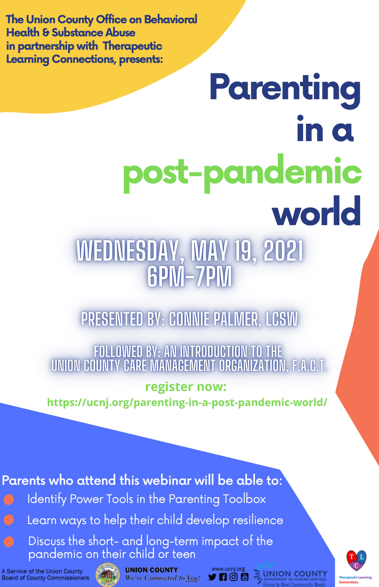 Union County to Host Free Webinar: Parenting in a Post-Pandemic World ...