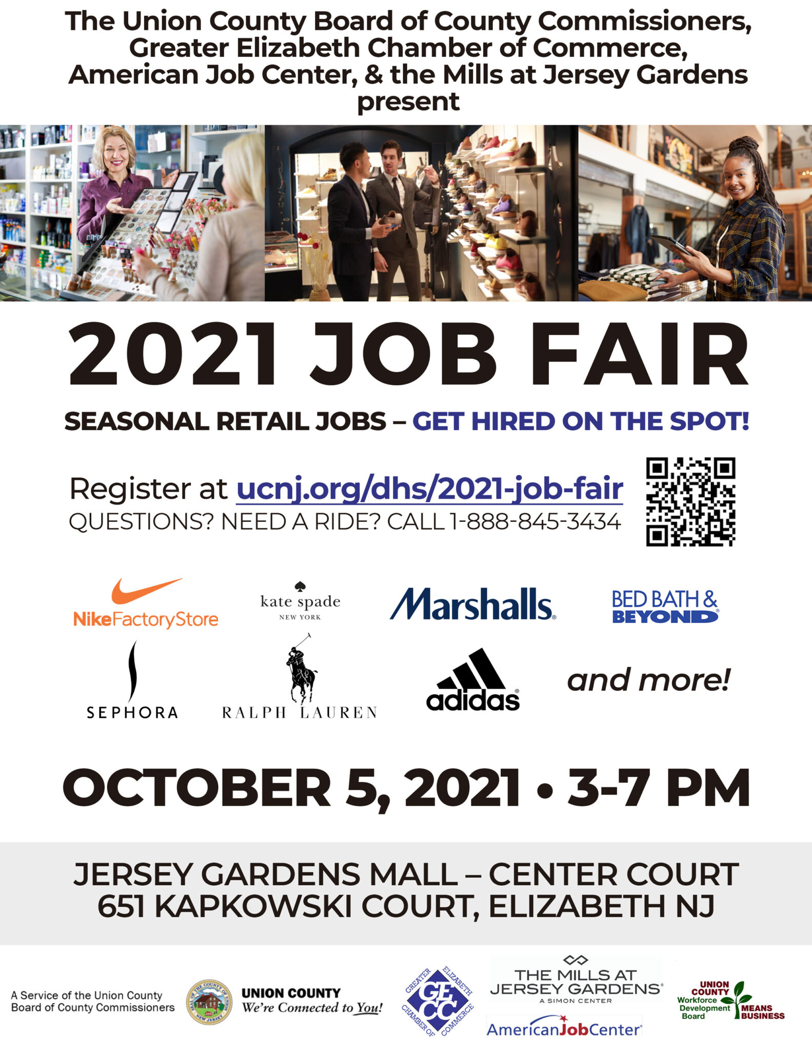 New Hire-on-the-Spot Job Fair for Union County Residents, October 5 ...