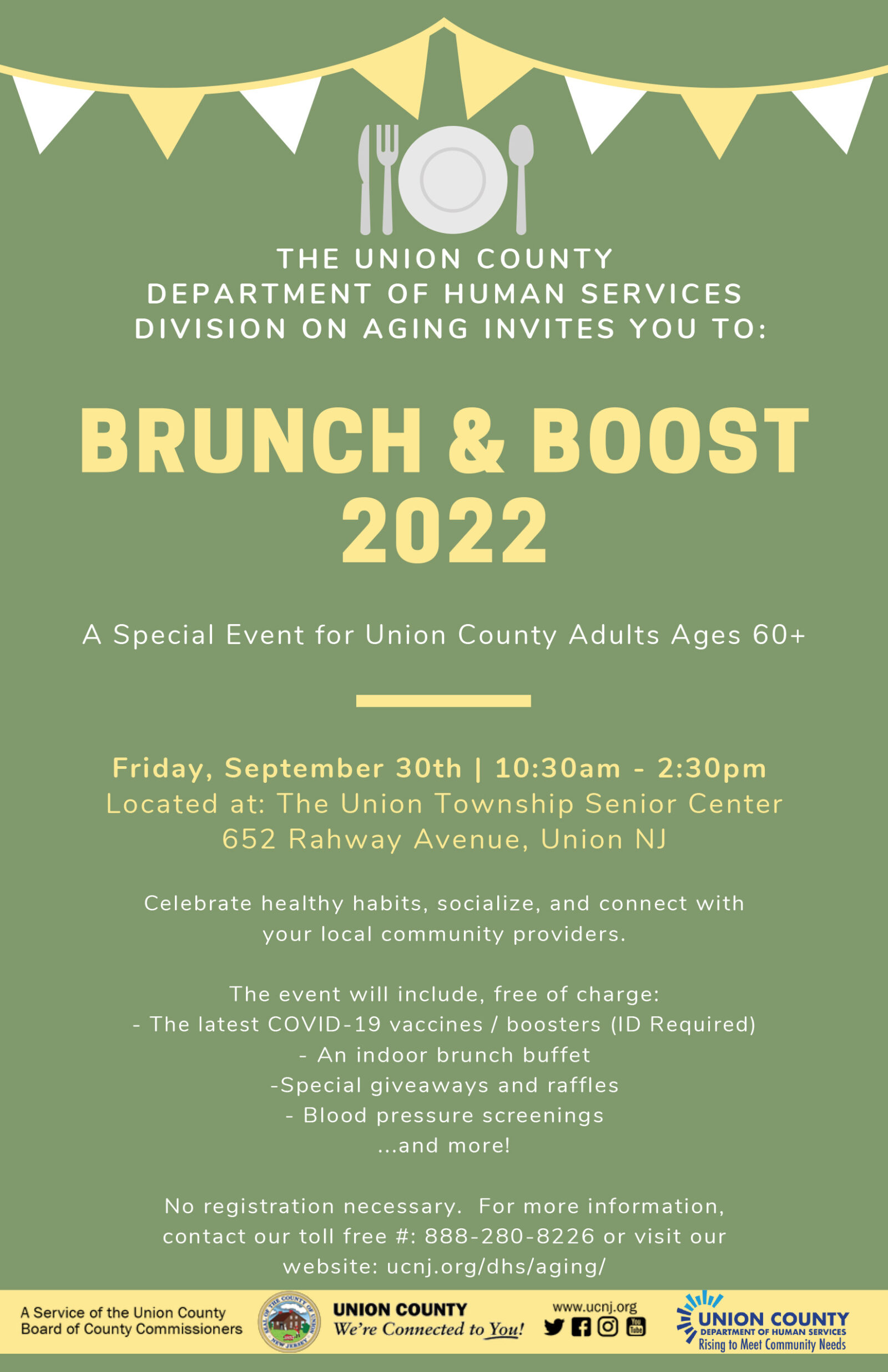 Union County to Host “Brunch and Boost 2022” on September 30 – County ...