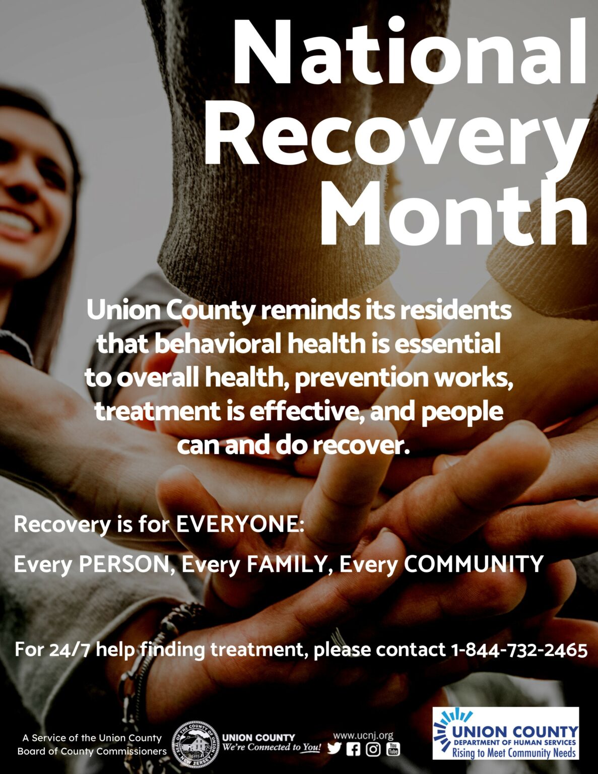 Union County Recognizes National Recovery Month throughout September ...