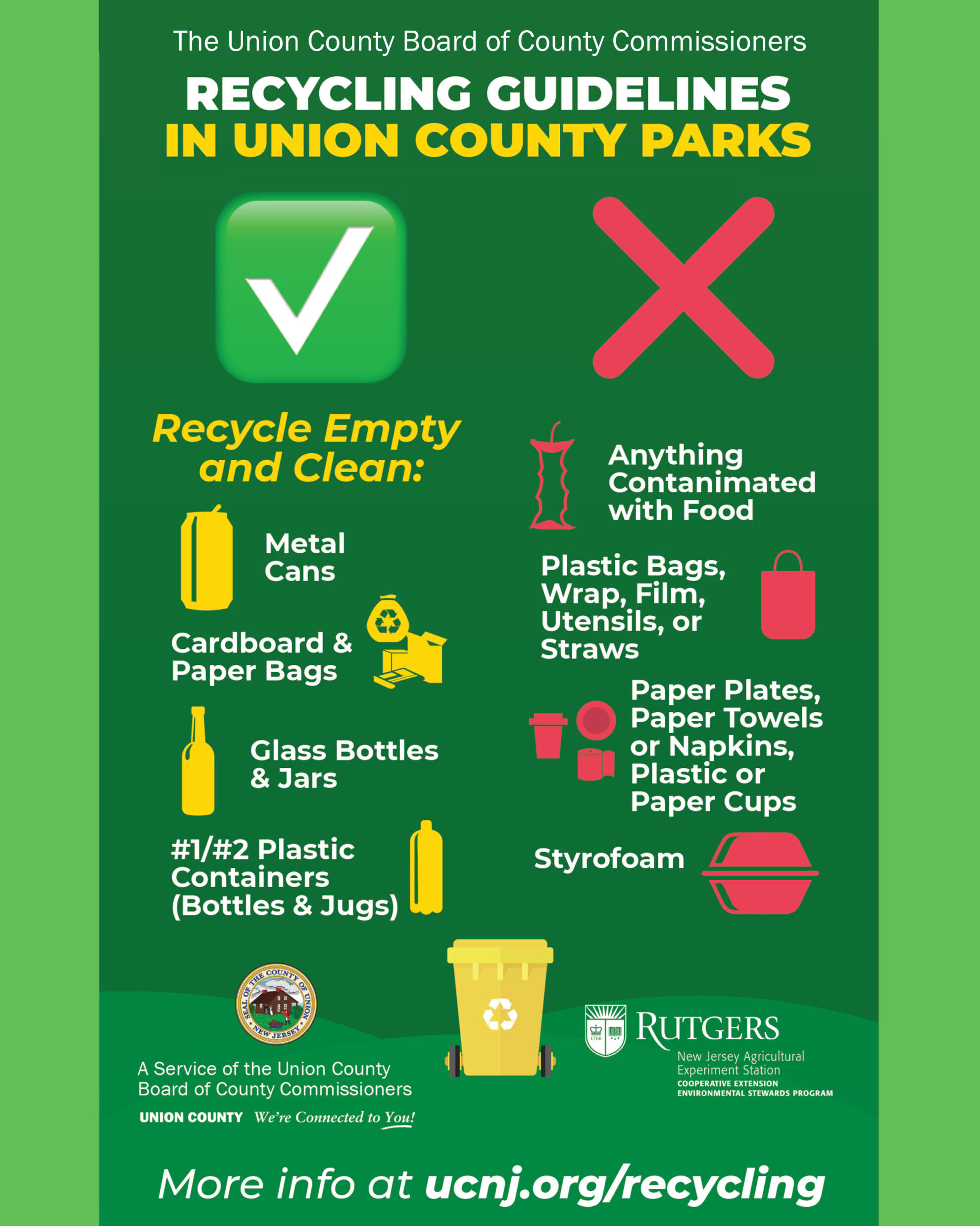 Union County to Unveil New Recycling & Litter Control Pilot in ...