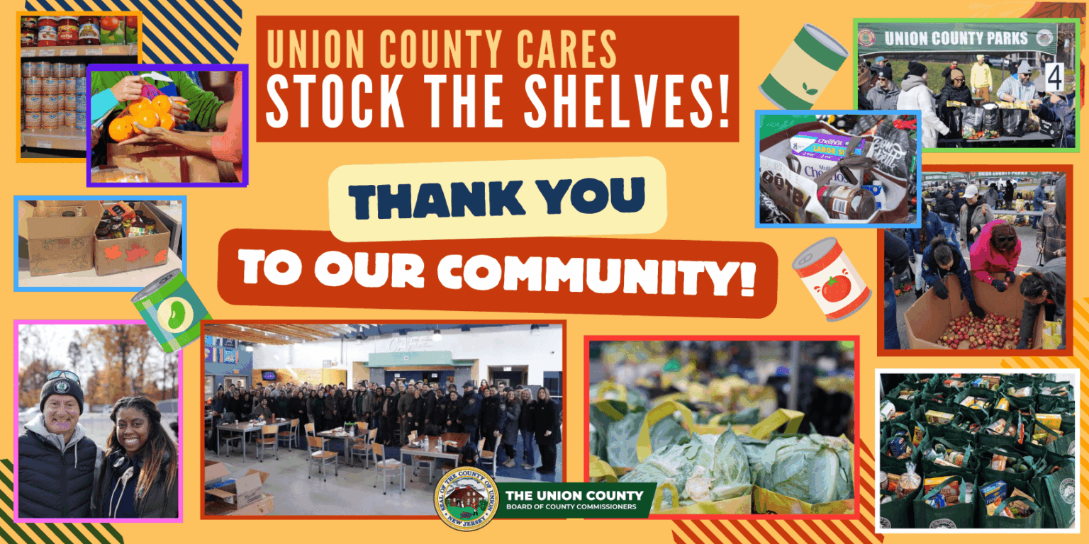 Union County Cares – Stock the Shelves – County of Union, New Jersey