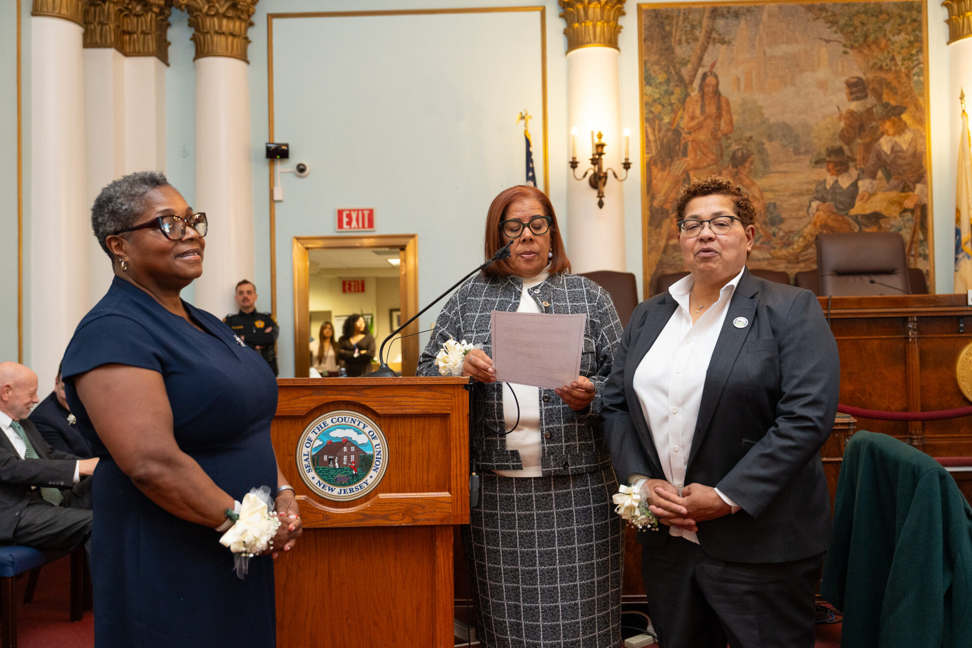 Union County Commissioner Joseph C. Bodek Sworn In as Chairman at the ...