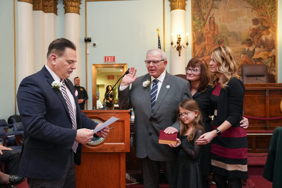 Union County Commissioner Joseph C. Bodek Sworn In as Chairman at the ...