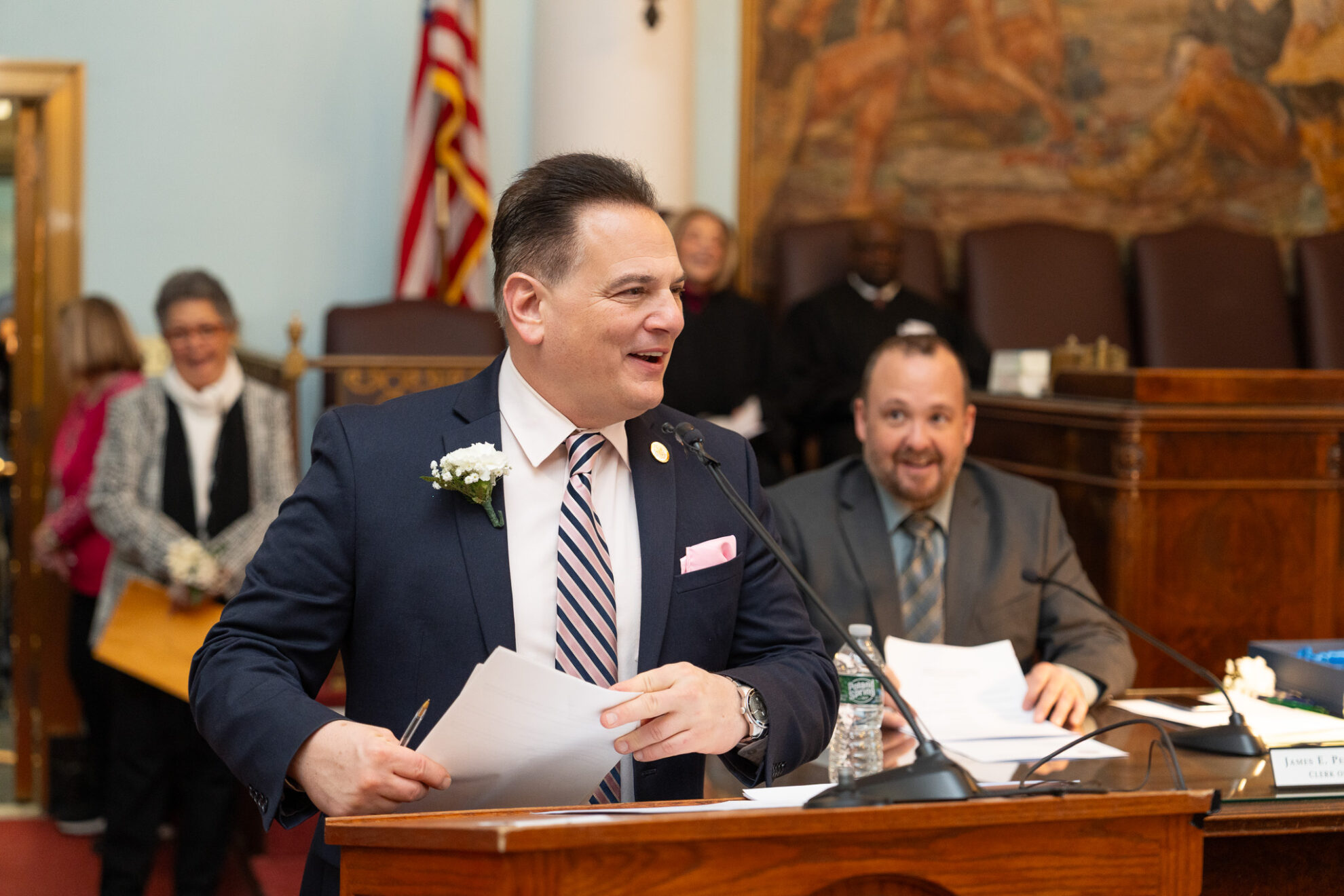 Union County Commissioner Joseph C. Bodek Sworn In as Chairman at the ...